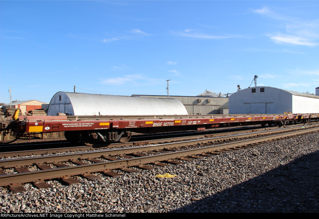 89ft. BNSF MoW Flat Car
